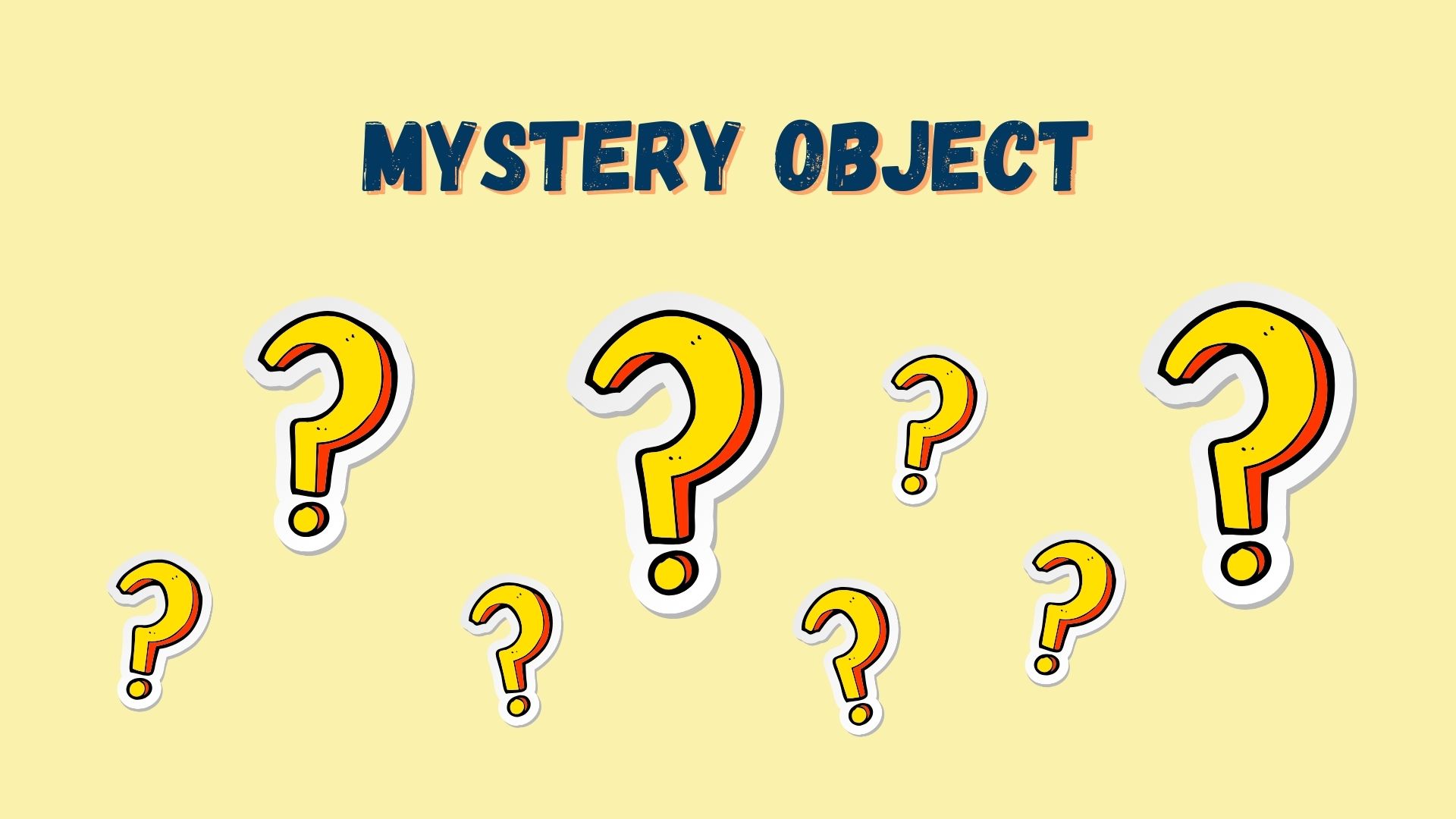 What could it be? - Out Of The Box Learning